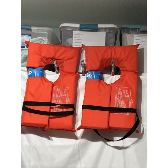 Excel Outdoors Colorado | Other | Orange Life Jackets Type Ii Pfd Adult ...